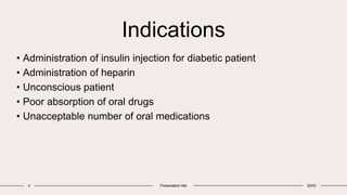 SUBCUTANEOUS INJECTION.pptx