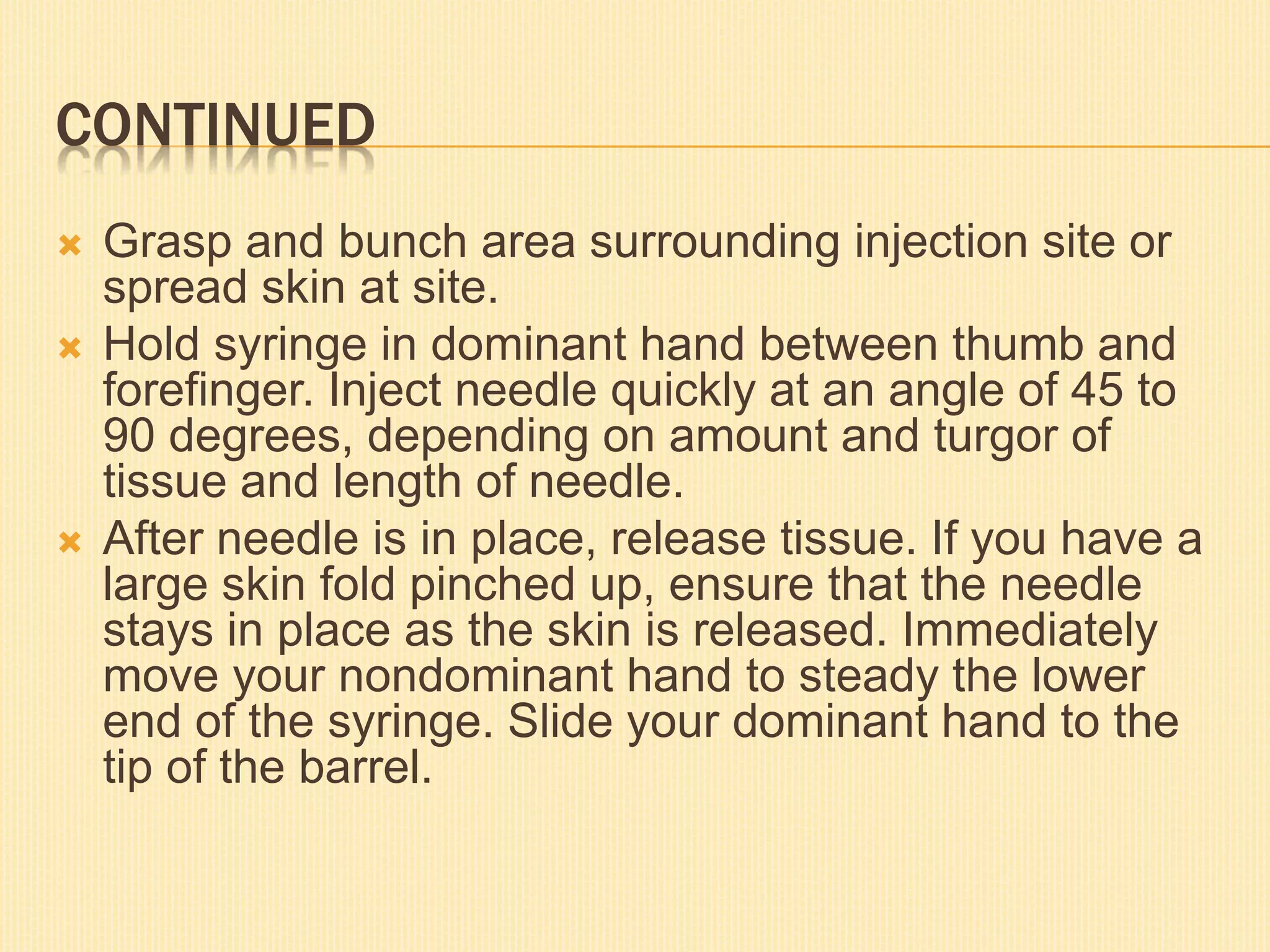 SUBCUTANEOUS INJECTION AS PER NABH PPT.pptx