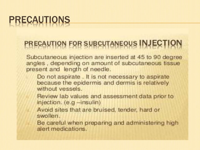 SUBCUTANEOUS INJECTION AS PER NABH PPT.pptx