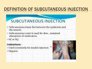 SUBCUTANEOUS INJECTION AS PER NABH PPT.pptx