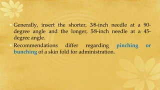 Subcutaneous injections | PPTX