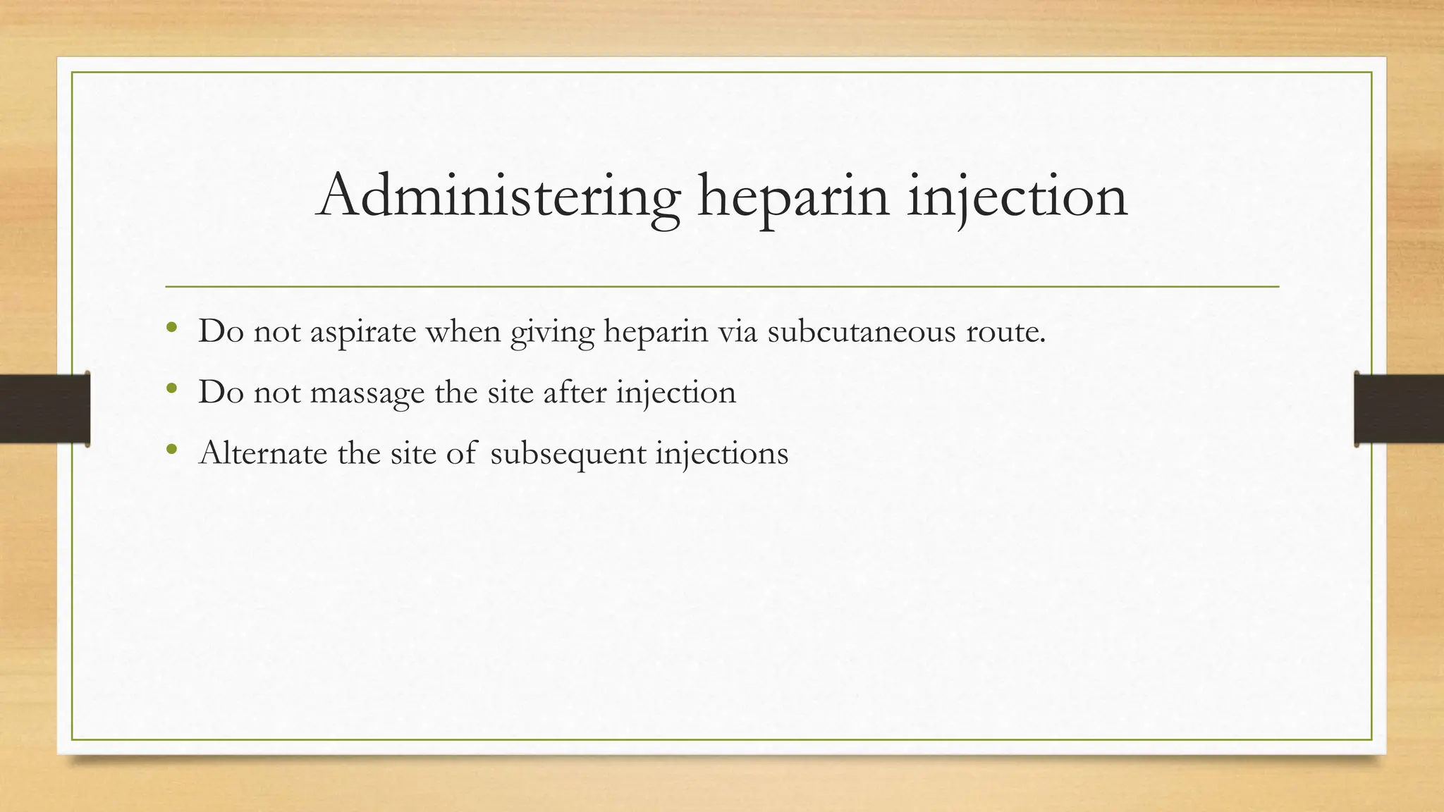 Subcutaneous Injections.pptx Nursing students | PPTX