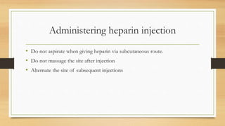 Subcutaneous Injections.pptx Nursing students | PPTX