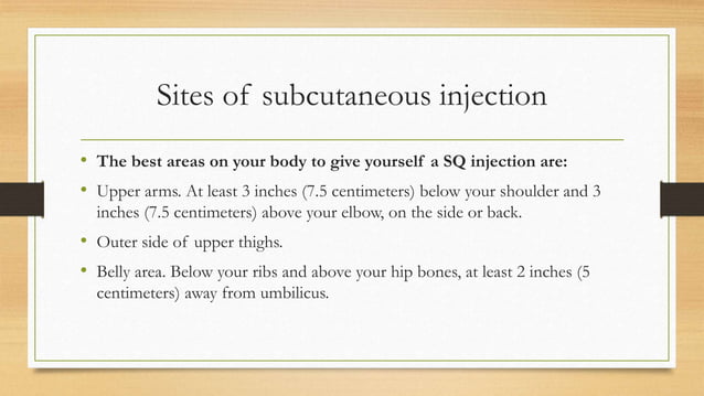 Subcutaneous Injections.pptx Nursing students | PPTX