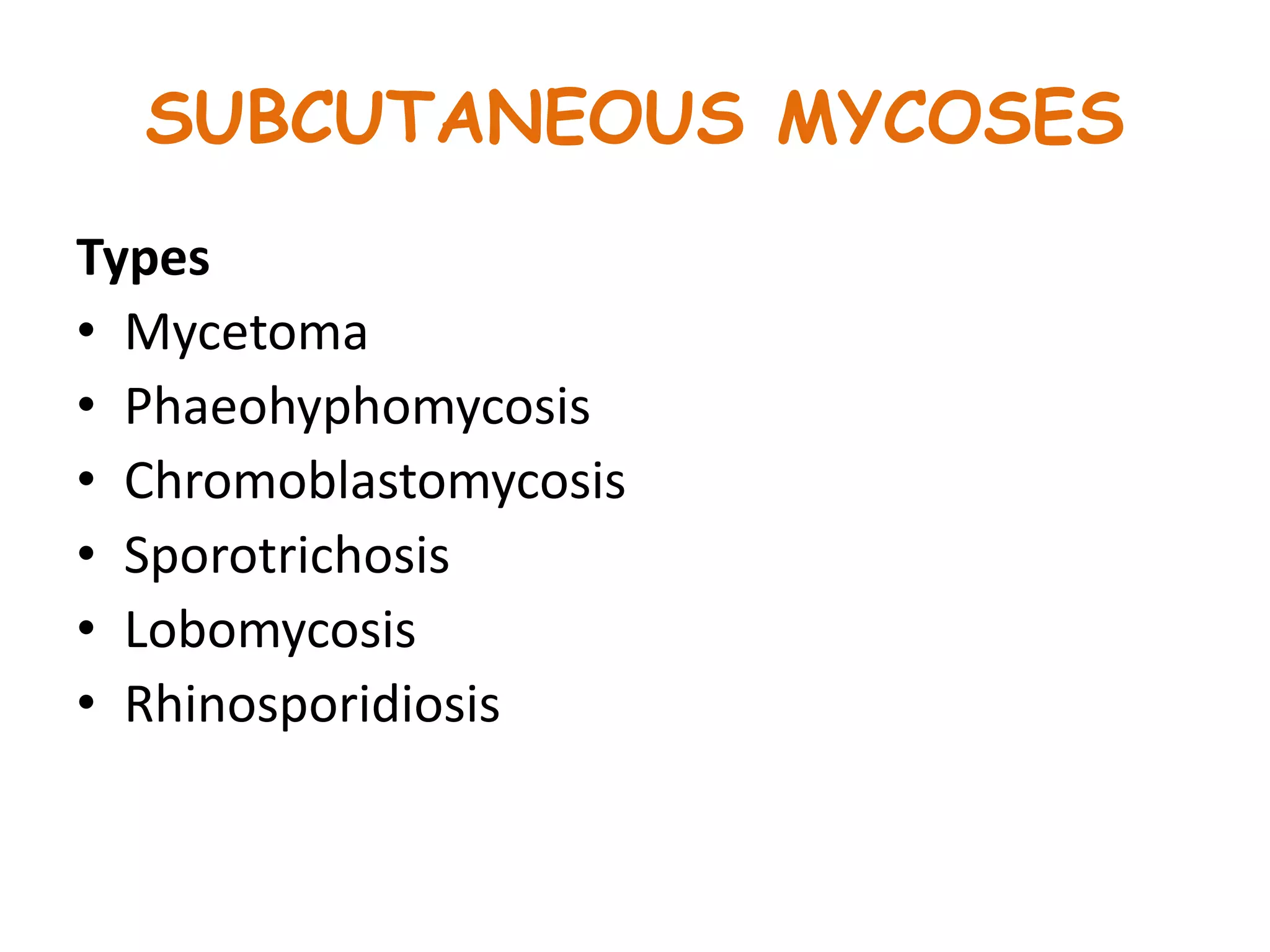 Subcutaneous mycoses.ppt