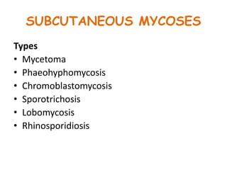 Subcutaneous mycoses.ppt