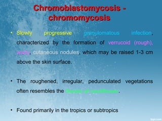 Subcutaneous mycoses by Dr. Rakesh Prasad Sah | PPT