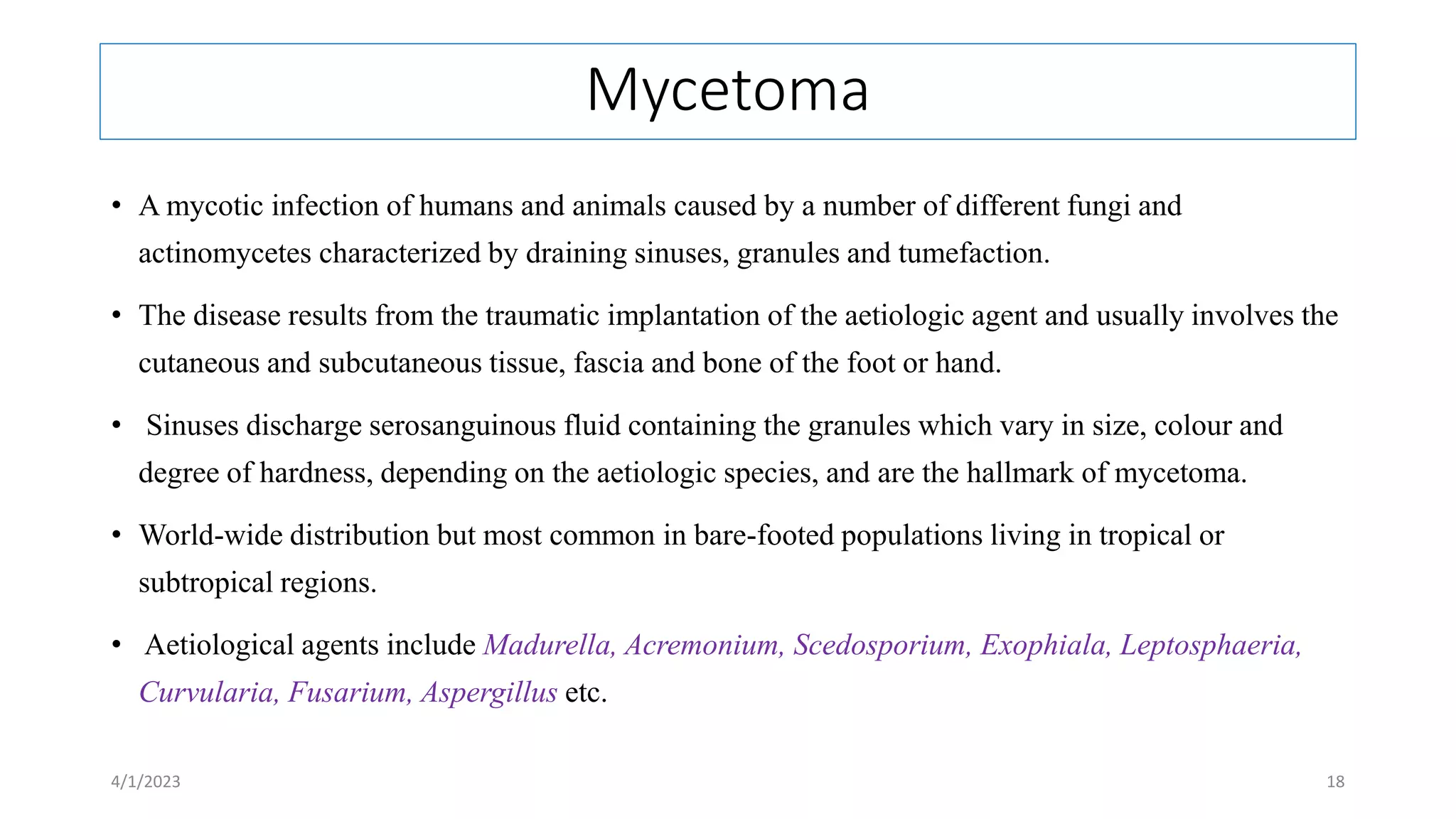 Subcutaneous Mycoses.pptx