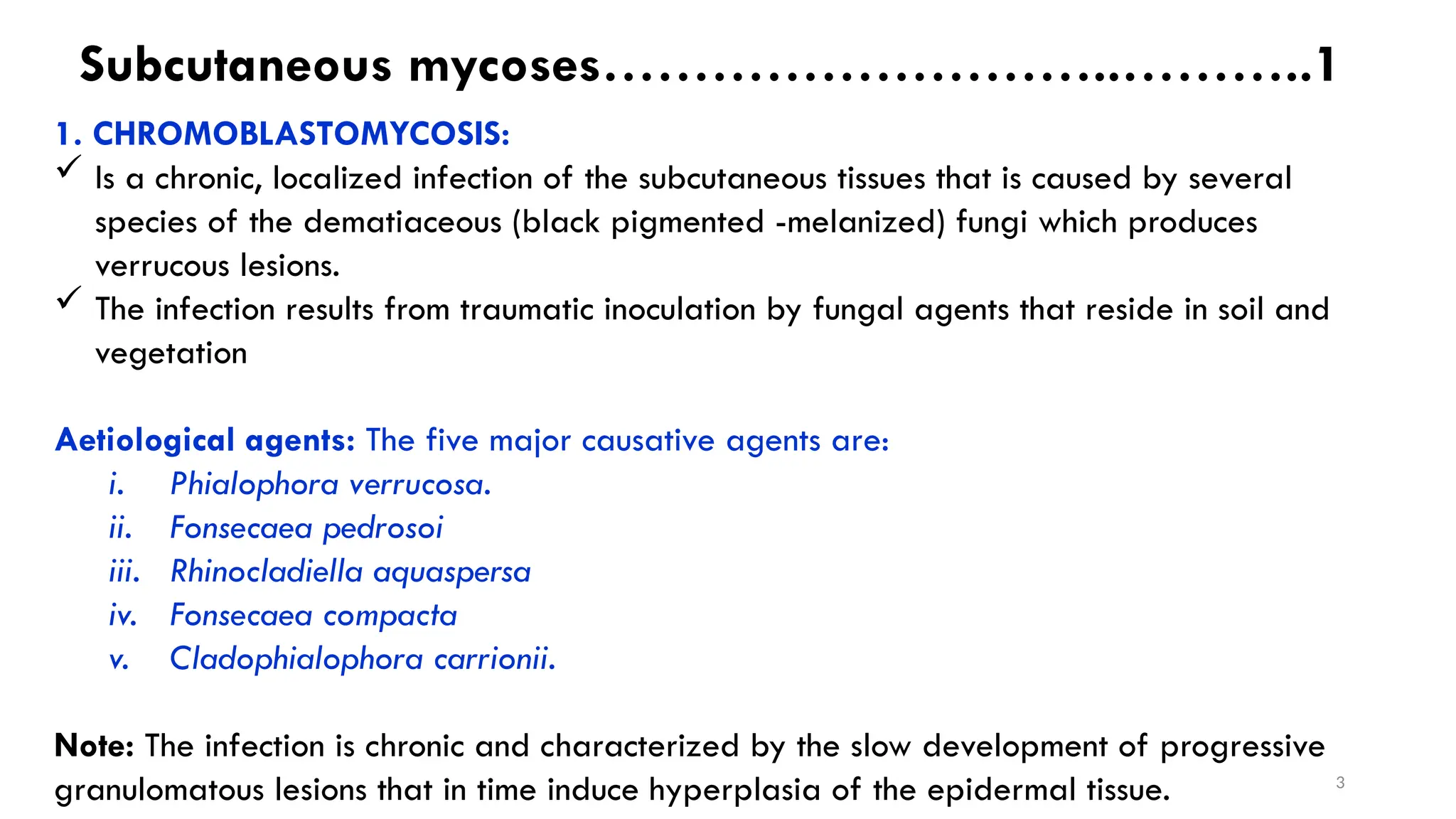 Subcutaneous Mycoses _ 19-July-2025 _ DCA-1.pptx