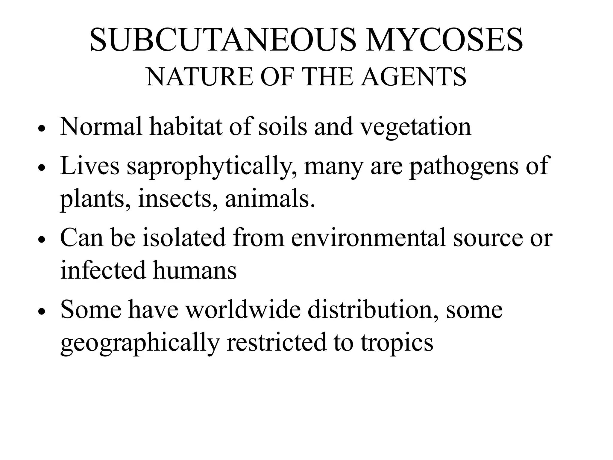 SUBCUTANEOUS MYCOSES(fungi) presentation.pdf