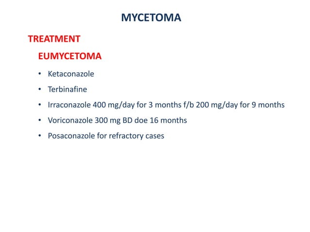 Subcutaneous Mycosis | PPTX | Skin and Dermatology | Diseases and ...