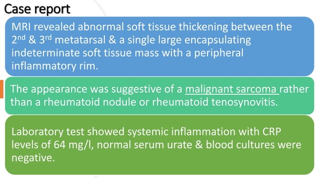 Subcutaneous nodules in rheumatic diseases Ahmed Yehia Assistant ...