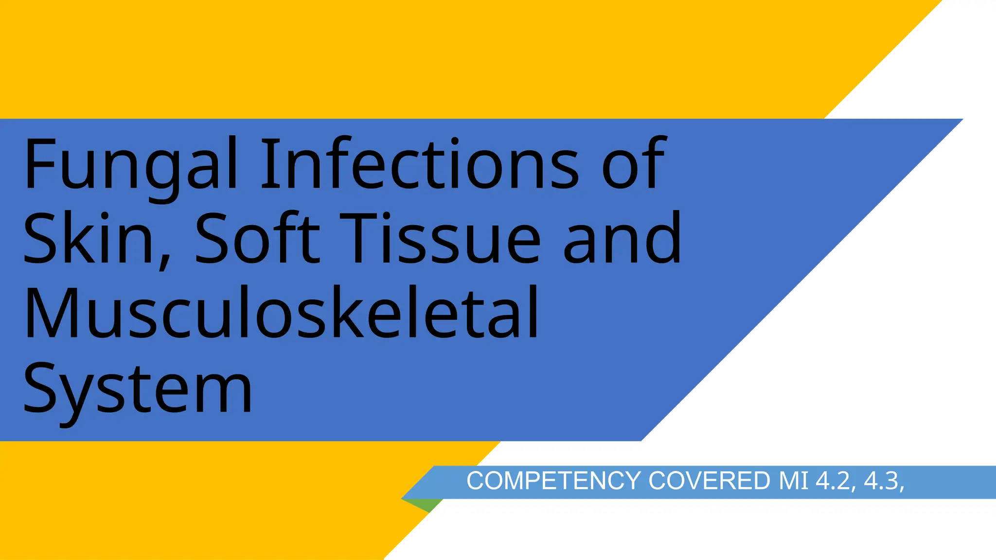 subcutaneous mycosis.pptx mycetoma, chromoblastomycosis | PPTX