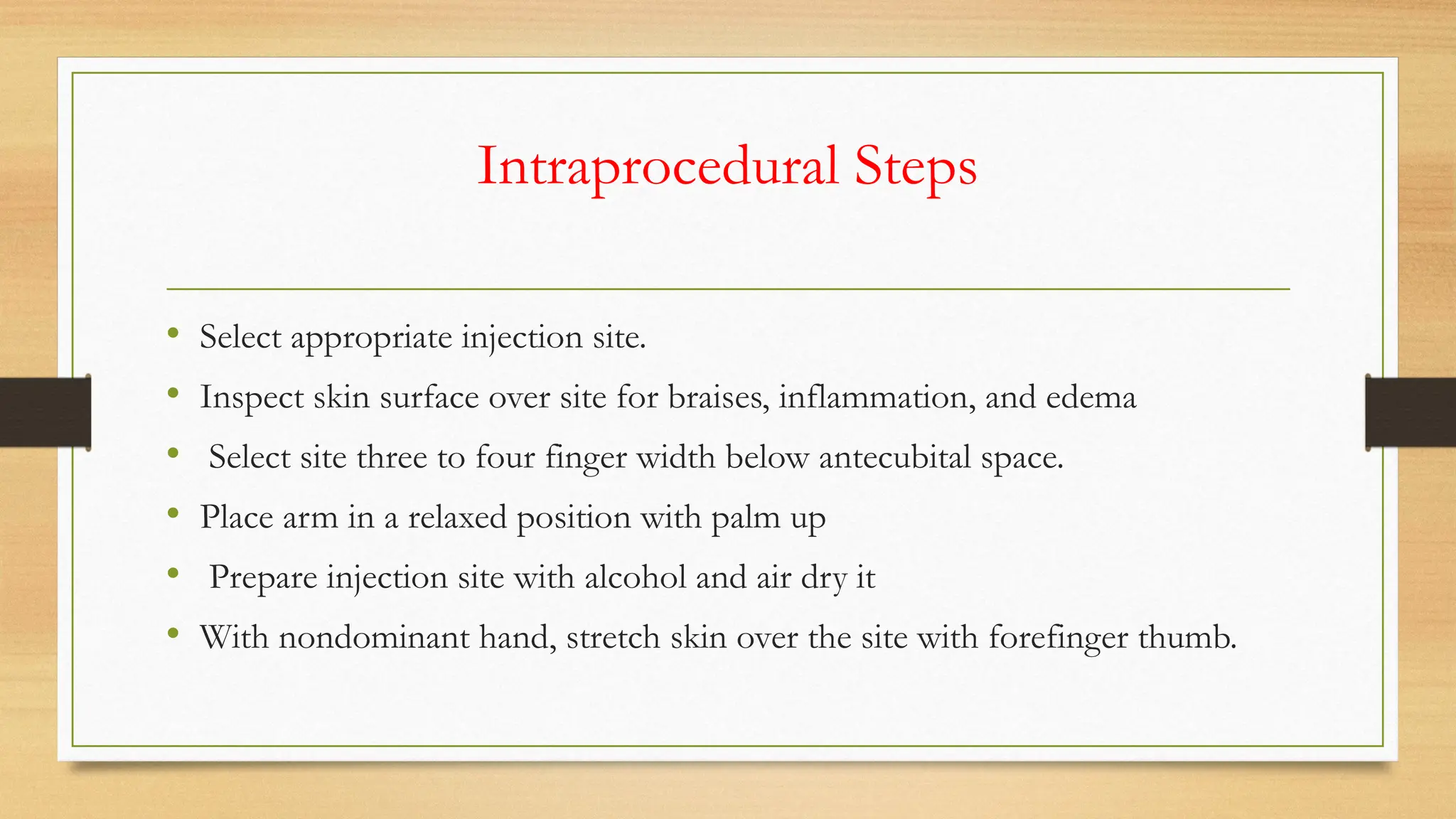 Subdermal injections.,indications ,sites. | PPTX
