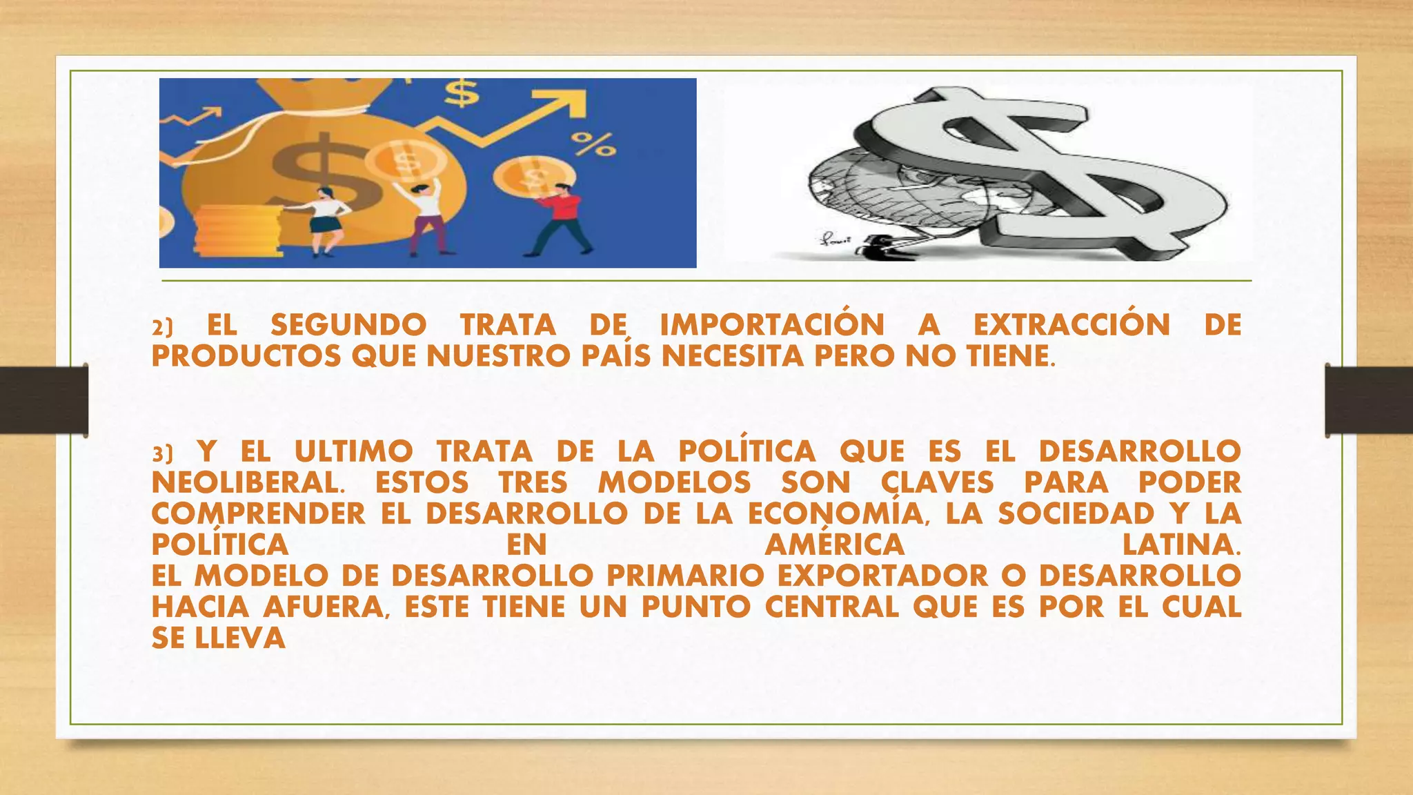 Subdesarrollo y modelos de desarrollo capitalista en honduras | PPTX