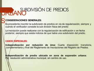 SUBDIVICIONES DE LOTES Y MANZANEO ,PARCELACIONES PLANOS | PPTX