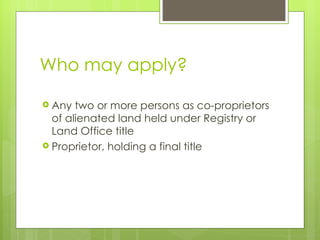 Subdivision, partition and amalgamation | PPT