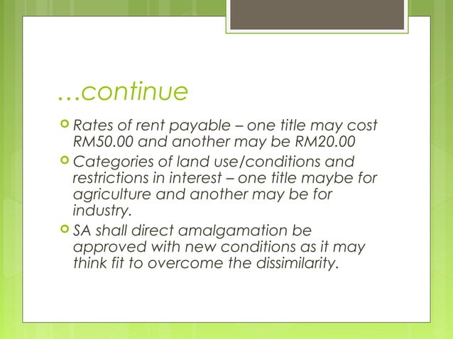 Subdivision, partition and amalgamation | PPT