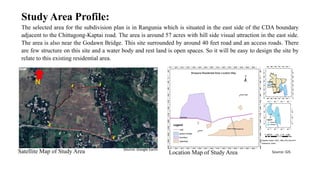 Subdivision Plan of A Residential Area | PDF