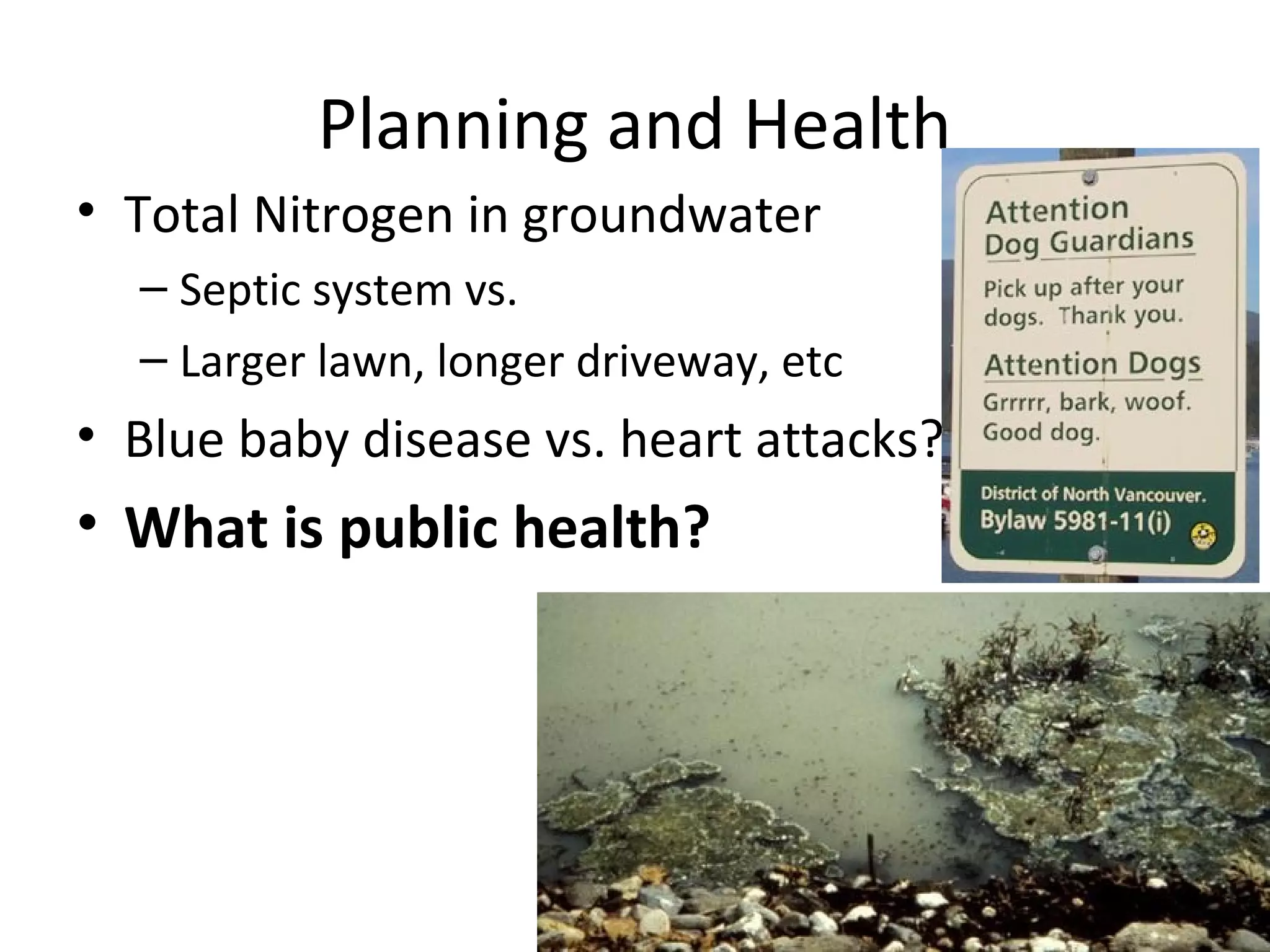 Subdivisions and public health | PPT