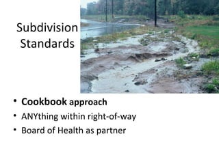 Subdivisions and public health | PPT