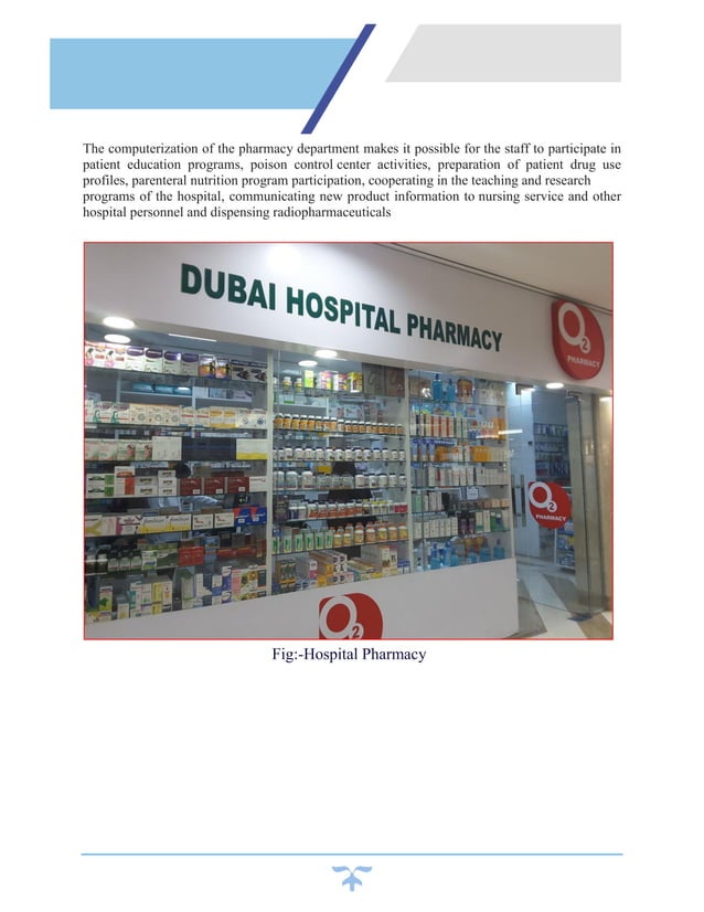 Sub divisions of hospital pharmacy | PDF | Pharmaceutical Industry ...