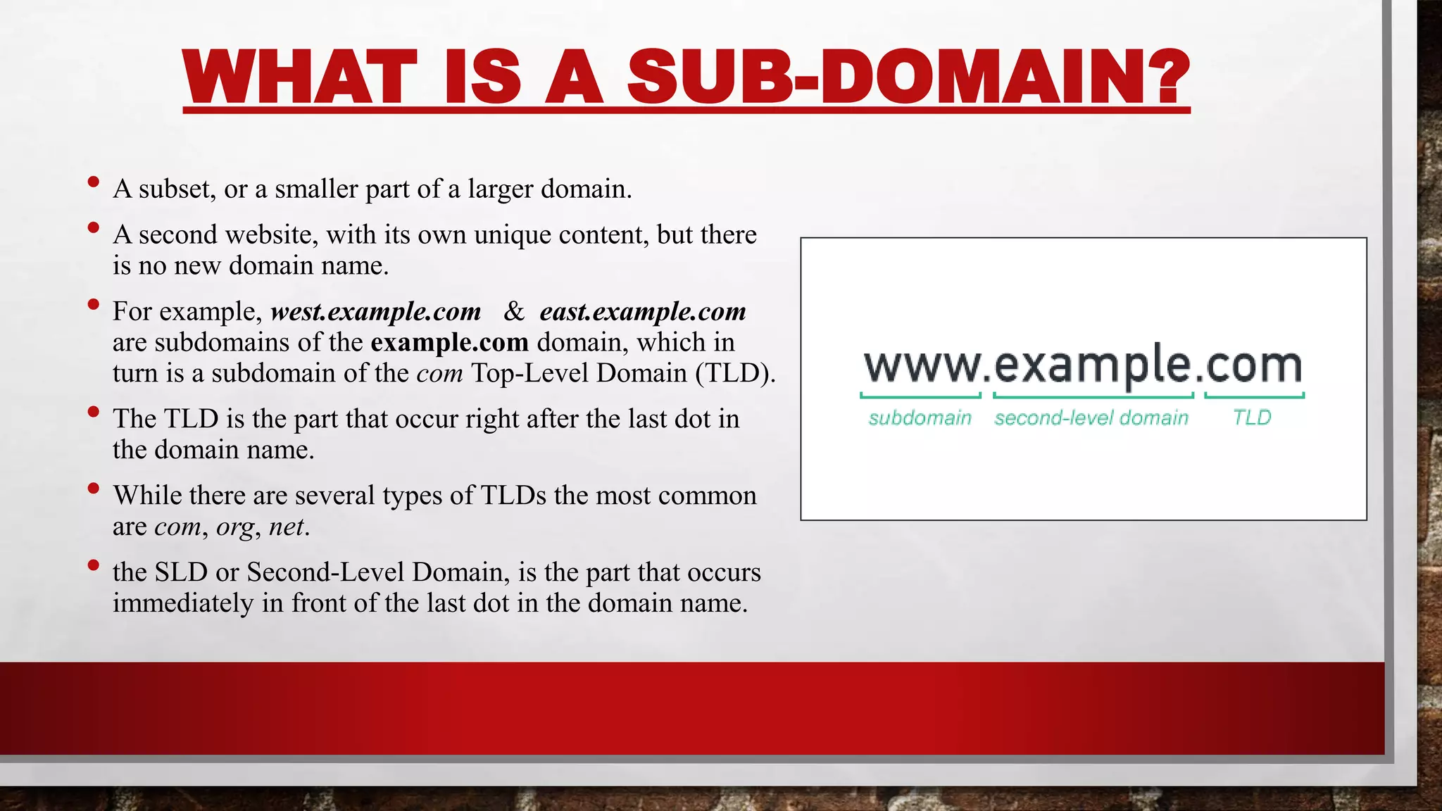 Subdomain Enumeration | PPTX