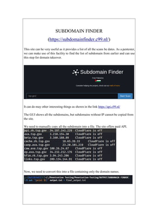 Subdomain enumeration is a crucial phase in cybersecurity, particularly ...