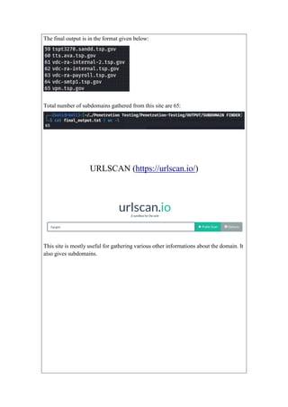 Subdomain enumeration is a crucial phase in cybersecurity, particularly ...