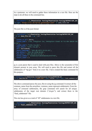 Subdomain enumeration is a crucial phase in cybersecurity, particularly ...