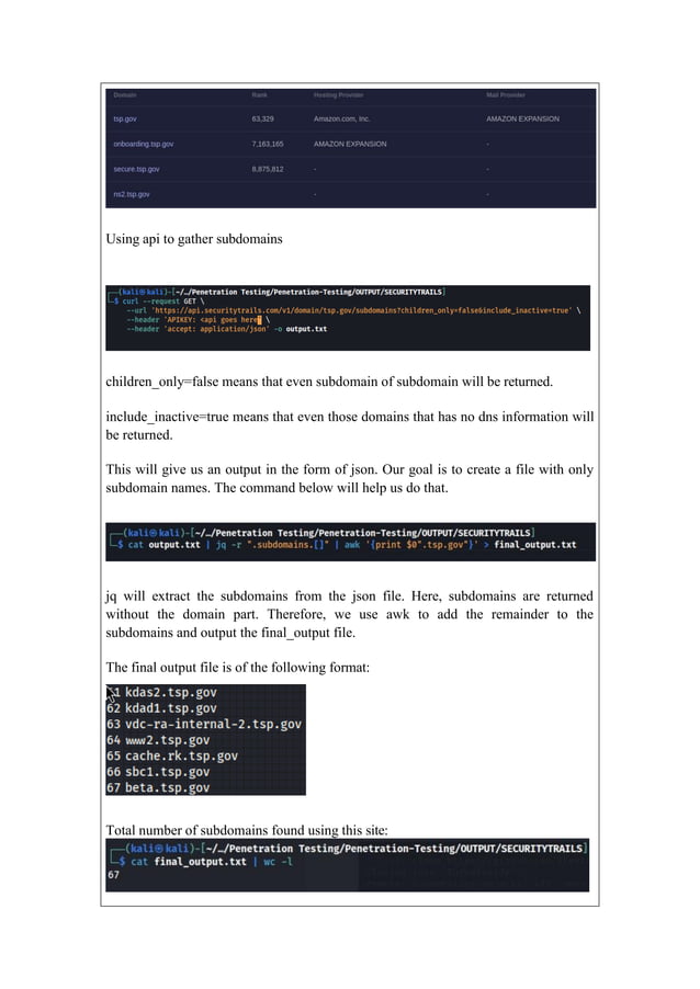 Subdomain enumeration is a crucial phase in cybersecurity, particularly during reconnaissance ...