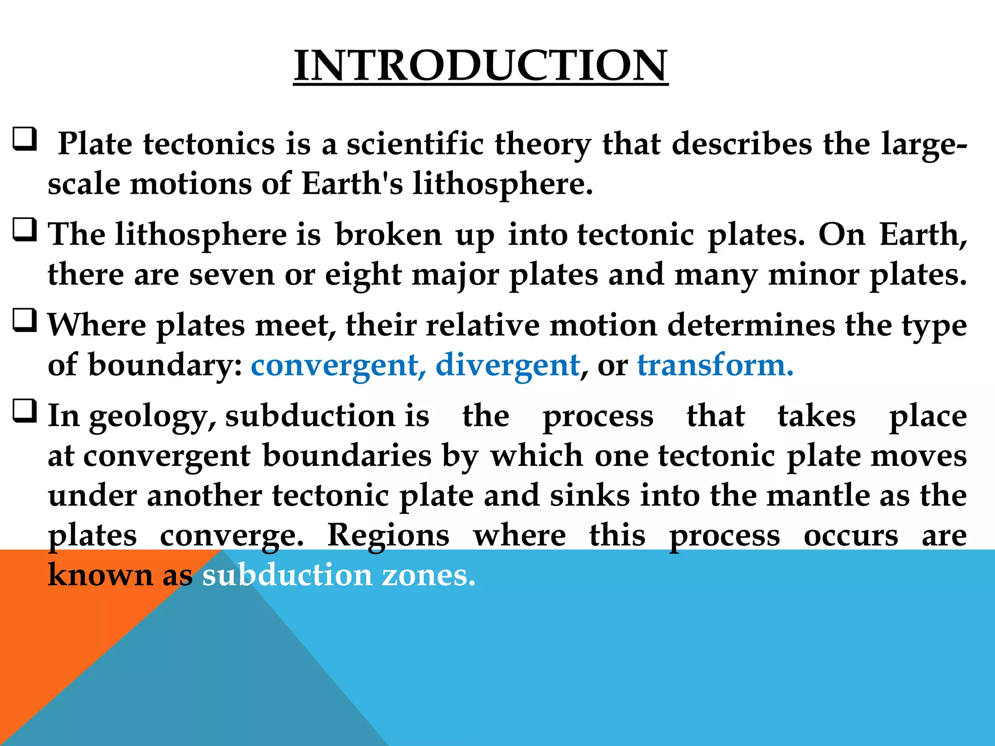 Subduction and abduction zones | PPT