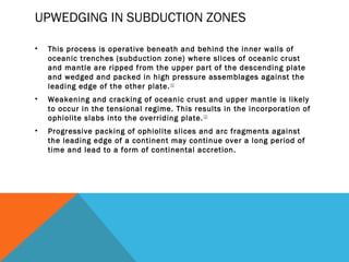 Subduction and abduction zones | PPT | Geography | Science