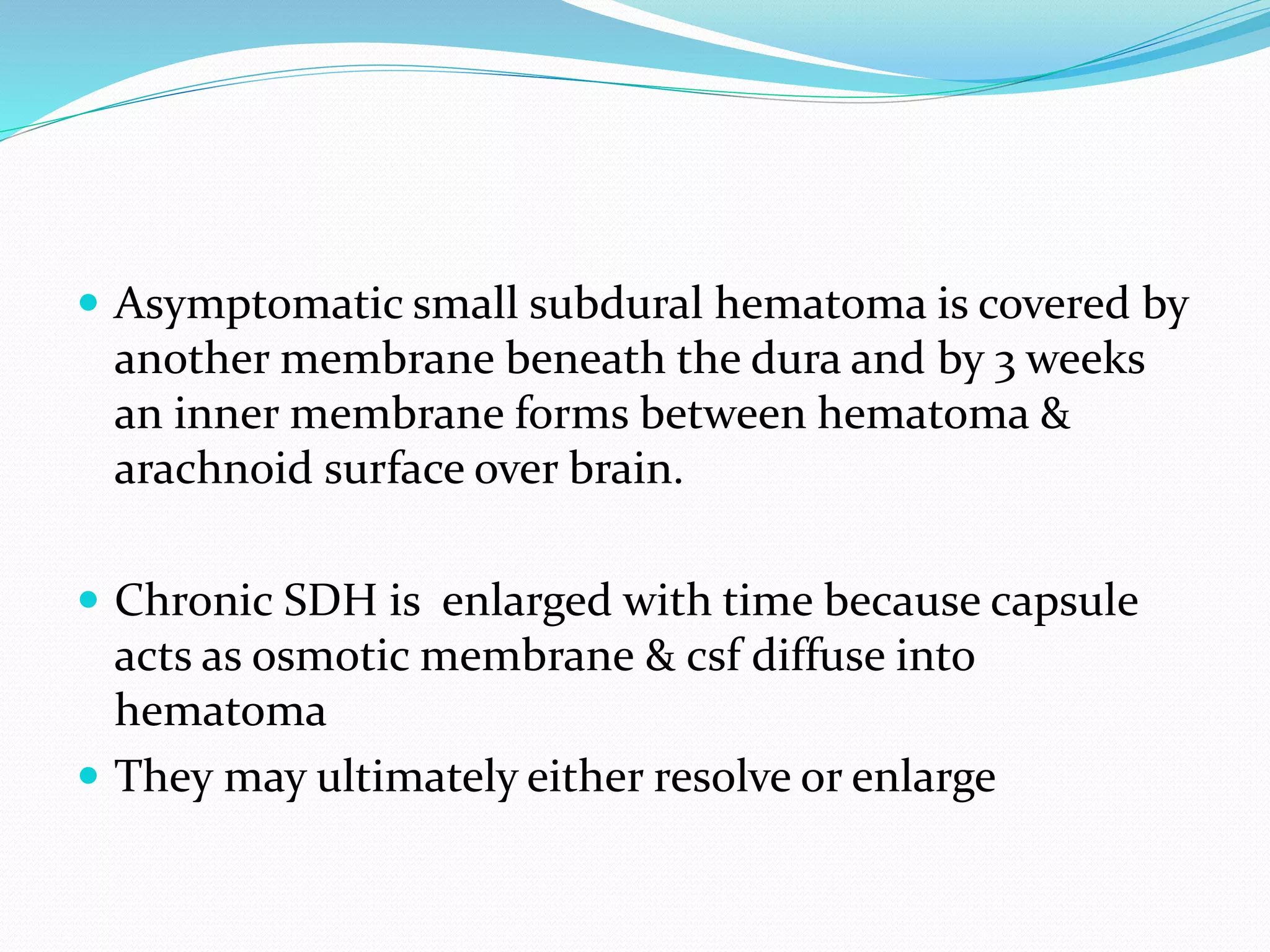 Subdural hematoma | PPTX
