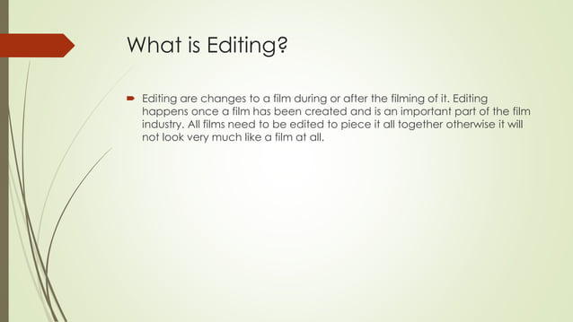 Sub editing presentation | PPTX | Photo Editing Software | Computer ...