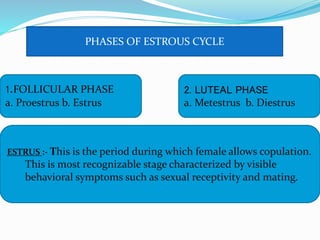 Sub estrus in cattles and buffaloes | PPTX