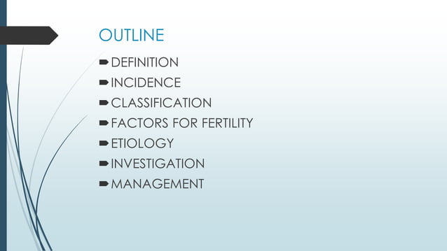 Subfertility | PPT
