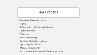 Subfertility | PPTX