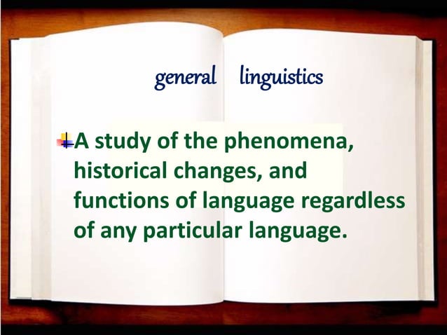 Subfields of linguistics | PPTX | Science
