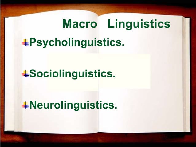 Subfields of linguistics | PPTX | Science