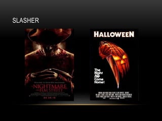 Sub genres of the horror genre | PPT