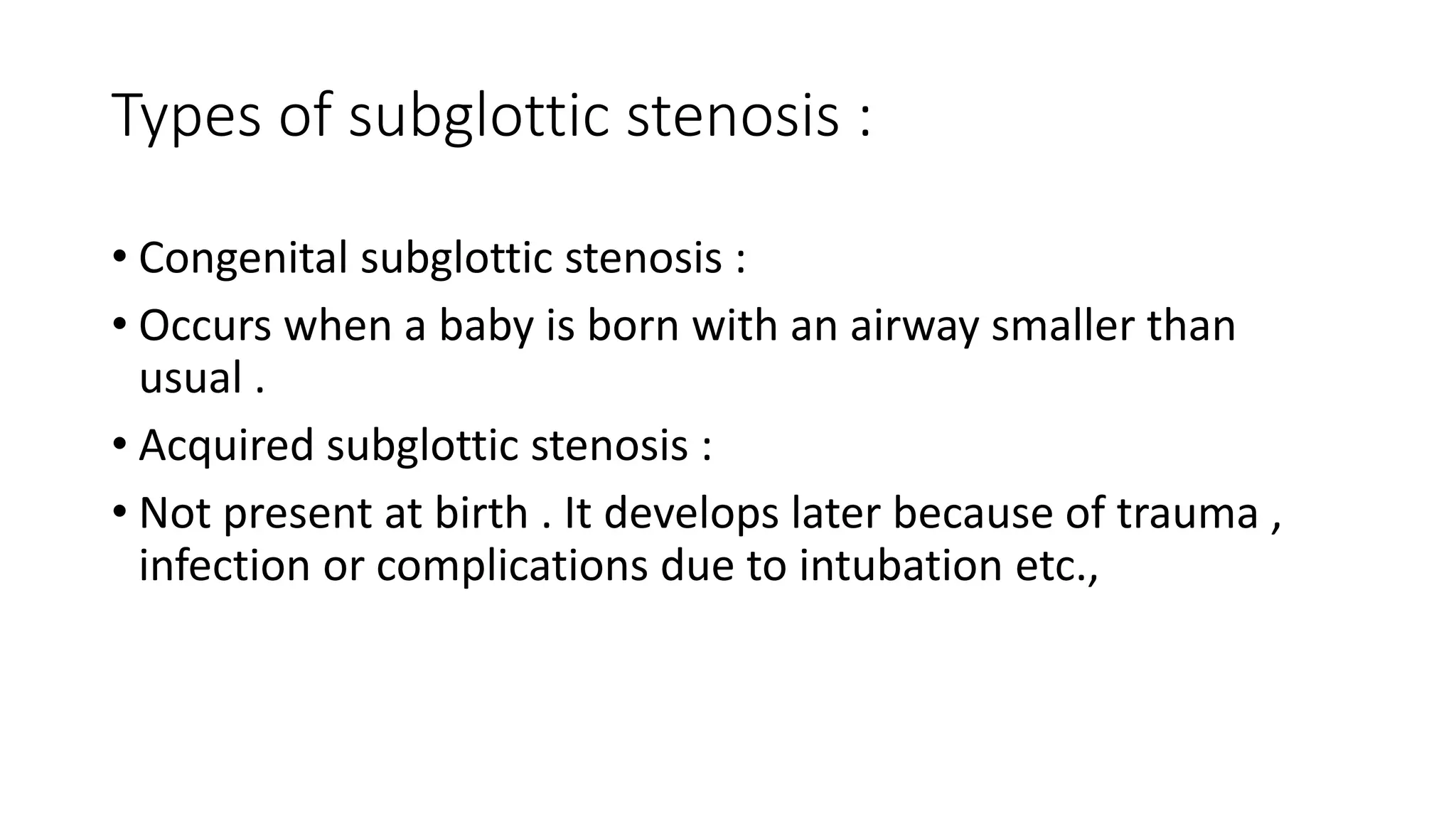 SUBGLOTTIC STENOSIS.pptx