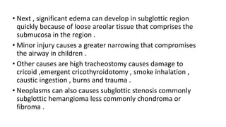 SUBGLOTTIC STENOSIS.pptx