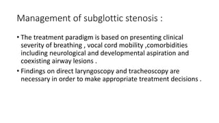 SUBGLOTTIC STENOSIS.pptx