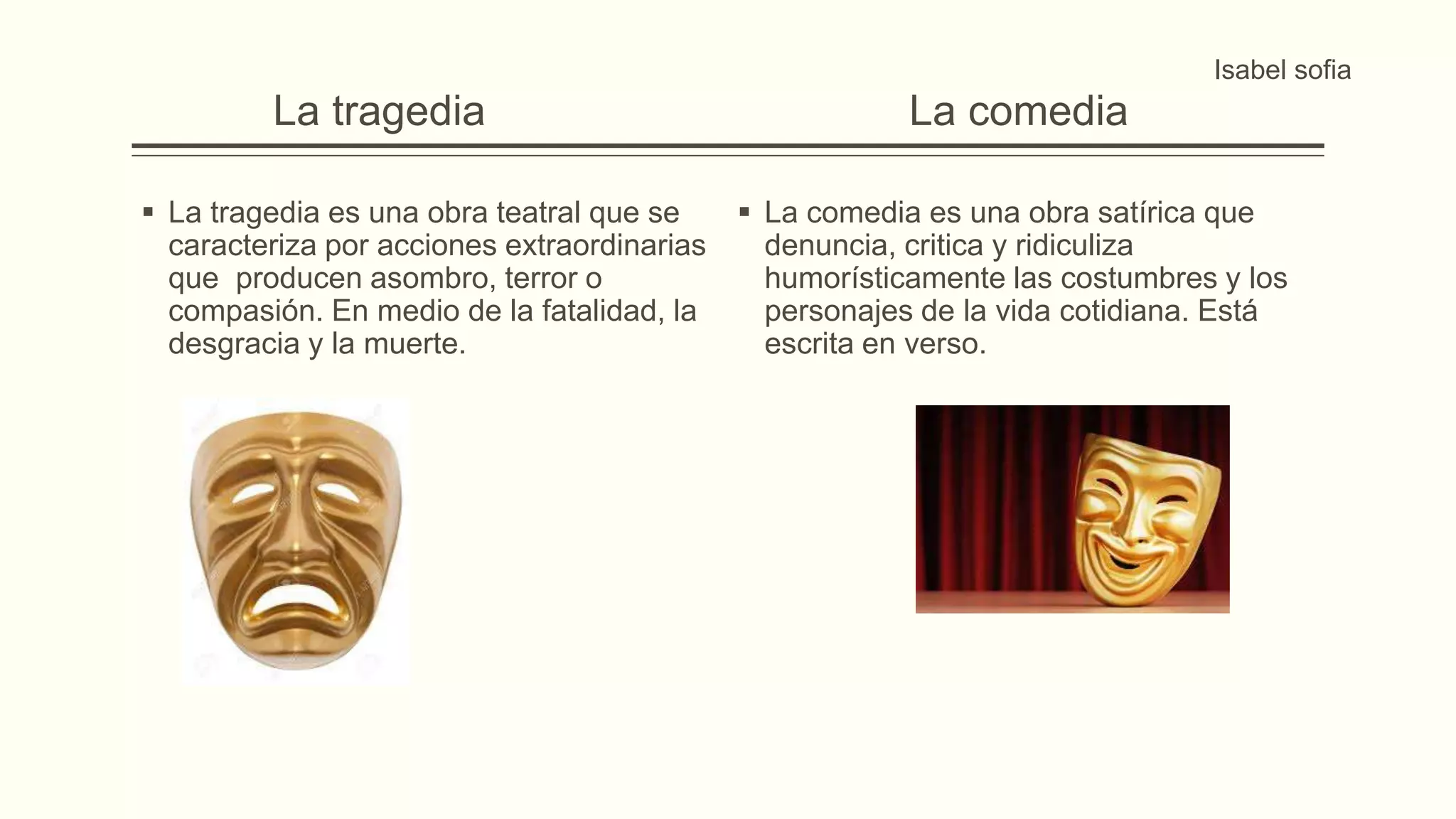 Subgéneros dramáticos.pptx | Drama | Genres