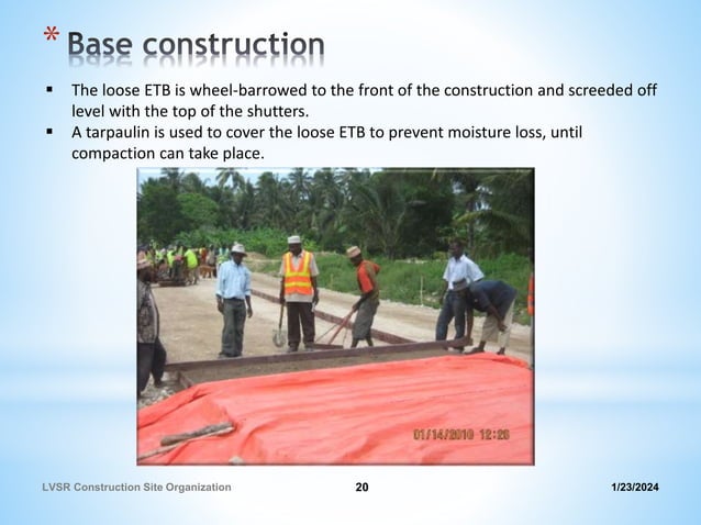 Subgrade, ETB and Asphalt Site Organisation construction procedure-2 ...