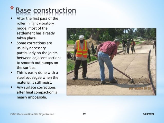Subgrade, ETB and Asphalt Site Organisation construction procedure-2 ...
