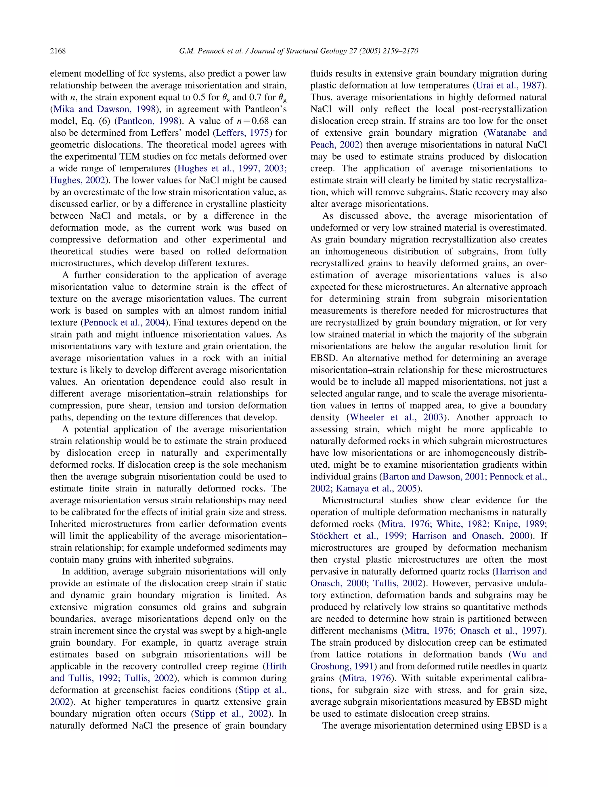 Subgrain Misorientations | PDF | Geology | Science