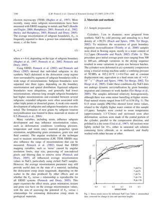 Subgrain Misorientations | PDF | Geology | Science
