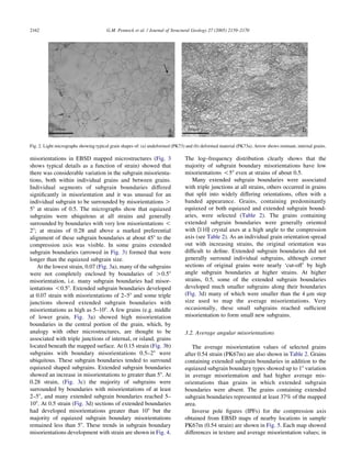 Subgrain Misorientations | PDF | Geology | Science